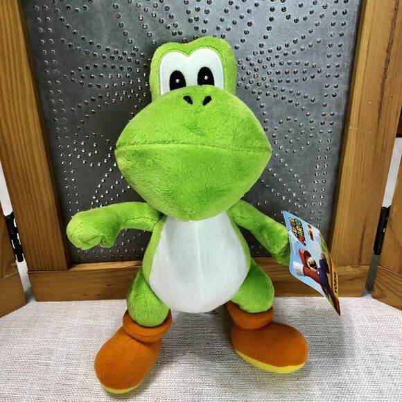 Jakks Pacific | Toys | Nwt Yoshi 8 Plush Teddy Bear Toy Super Mario ...
